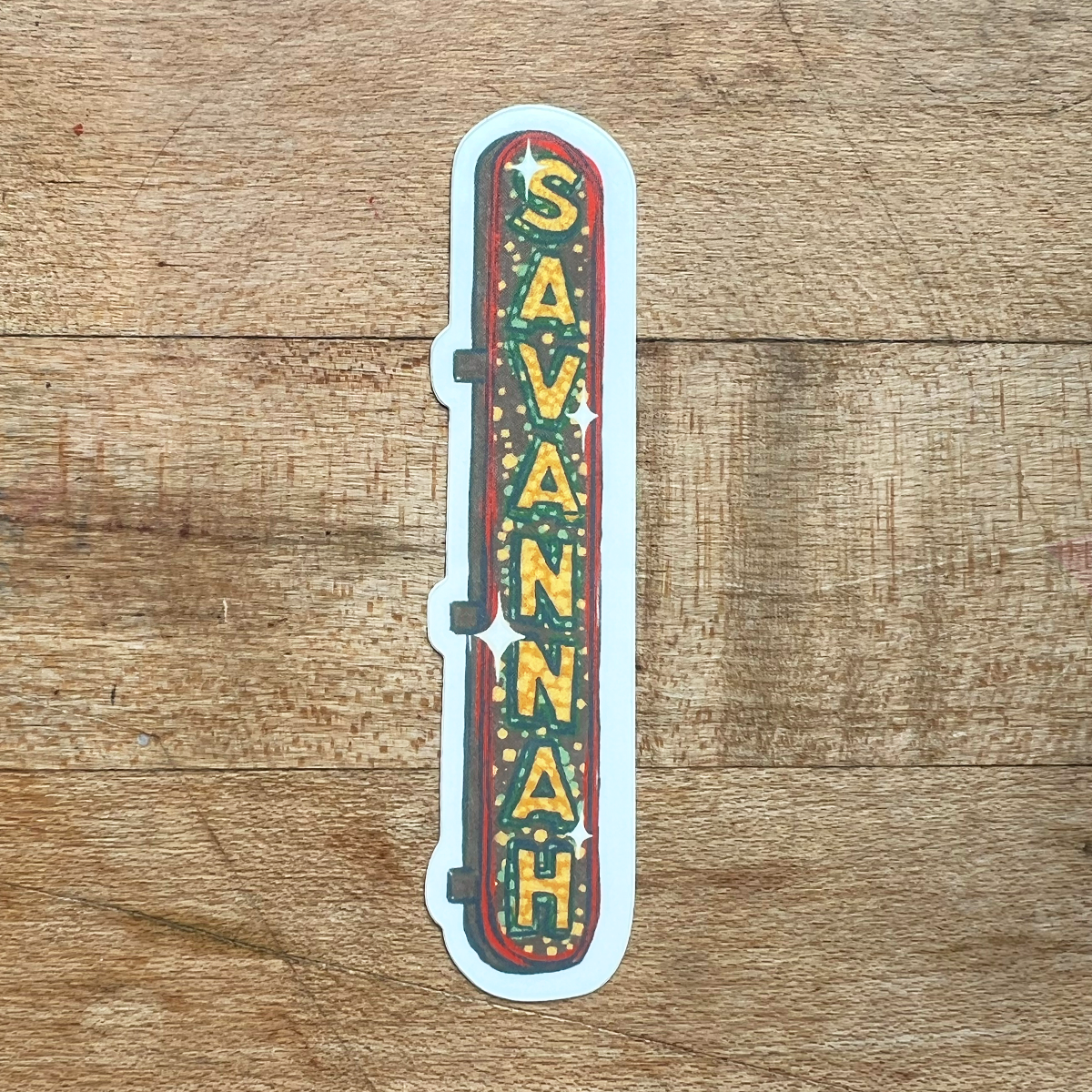 Savannah Theatre Sign Sticker – The Indigo Cottage